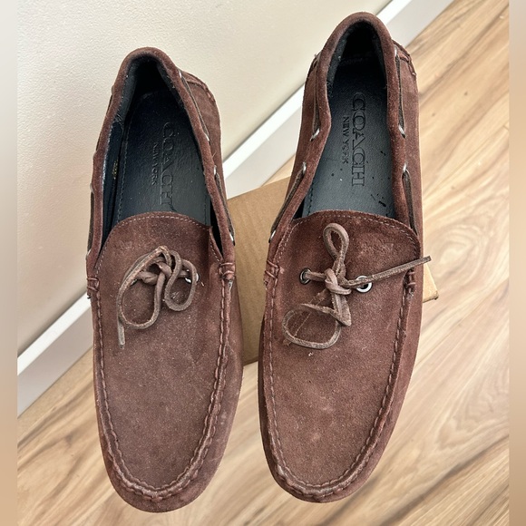 Coach | Shoes | Coach Mens Brown Driving Loafers 1d | Poshmark